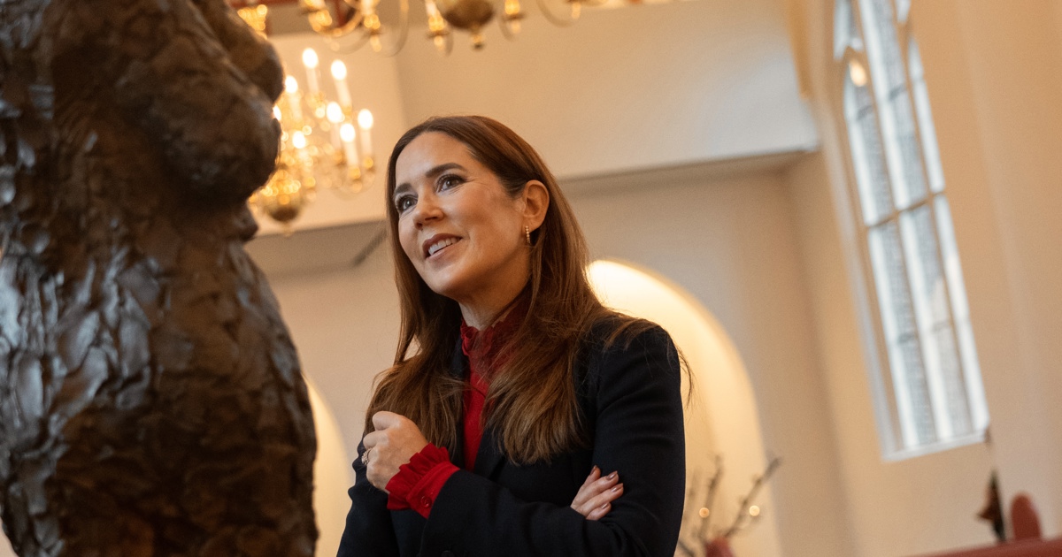H.M. Dronningen på besøg på Diakonissestiftelsen